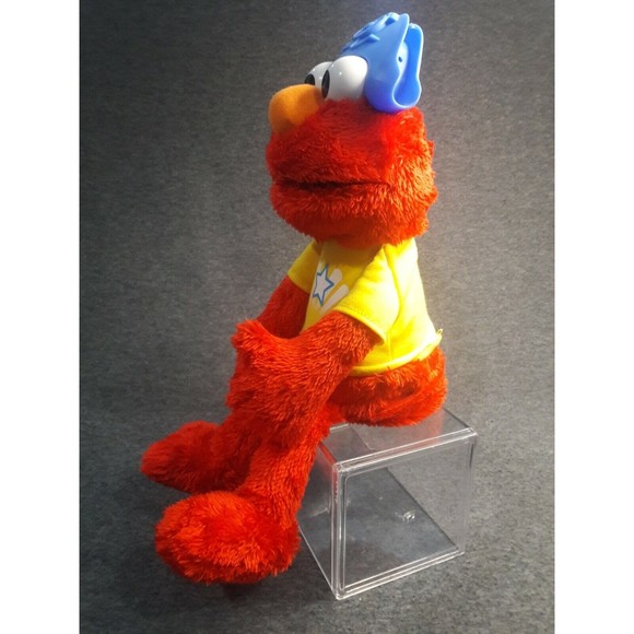 Sesame Street | Toys | Sesame Street Elmo Lets Imagine Talking Plush 45 ...